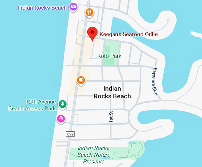 16. keegan's seafood grille map