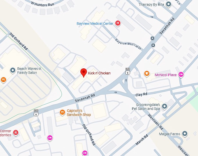 16. kick n' chicken map copy