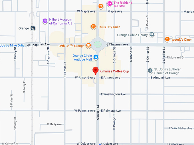 16. kimmies coffee cup map