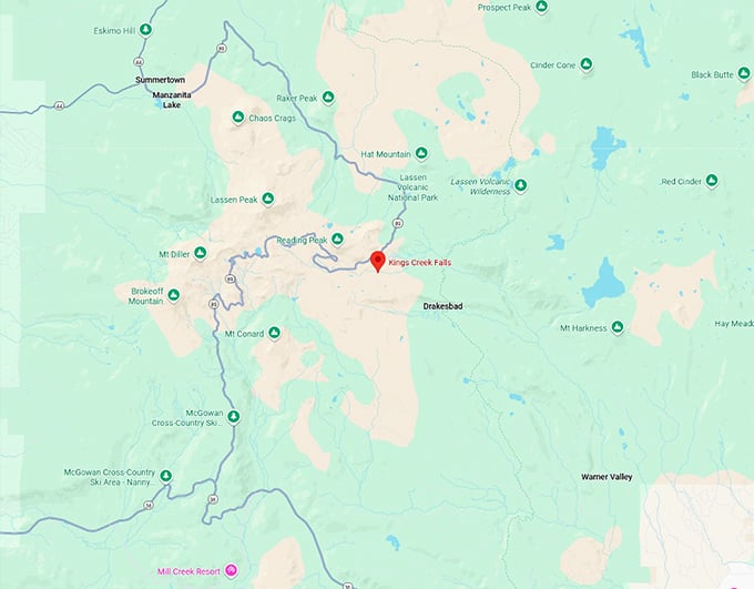 16. kings creek falls map