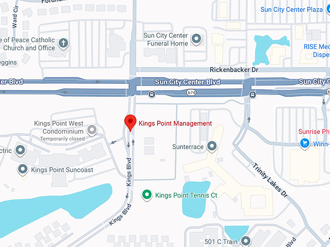 16. kings point management llc map