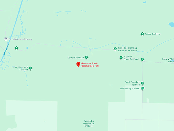 16. kissimmee prairie preserve state park map