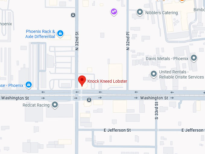 16. knock kneed lobster map