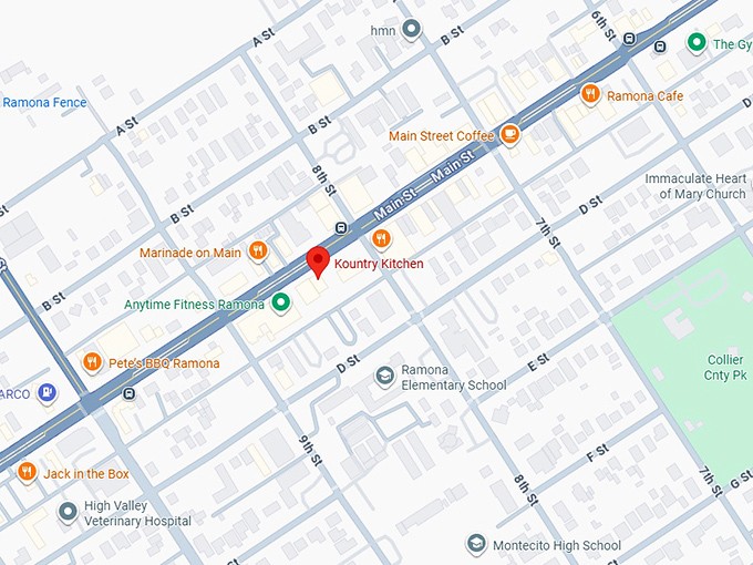 16. kountry kitchen map