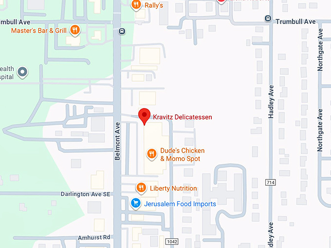 16. kravitz delicatessen inc map