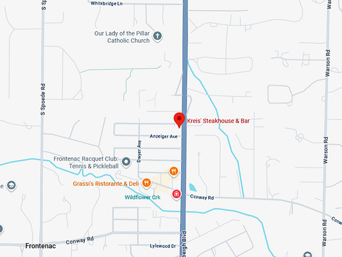 16. kreis' steakhouse & bar map