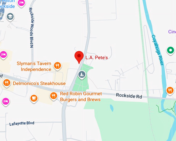 16. la pete&rsquo;s map