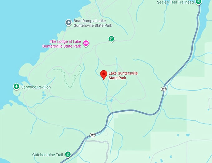 16. lake guntersville state park (1155 lodge dr)