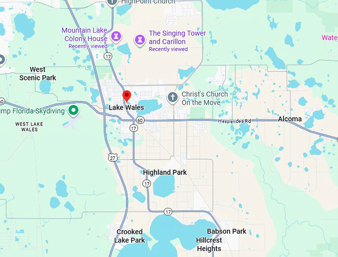 16. lake wales map