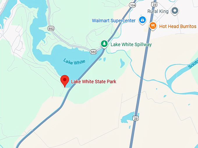 16. lake white state park map