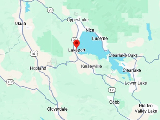 16. lakeport map