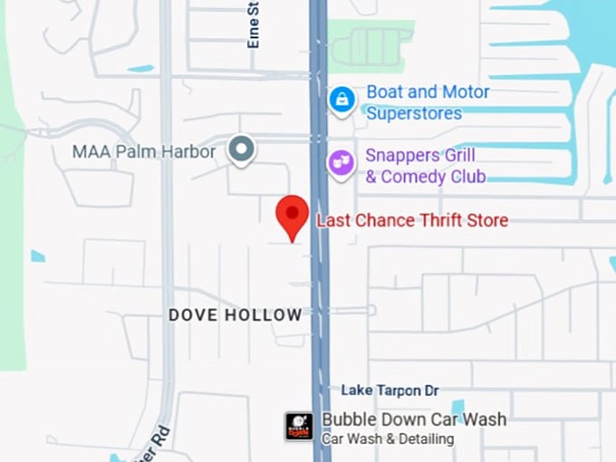 16. last chance thrift store map