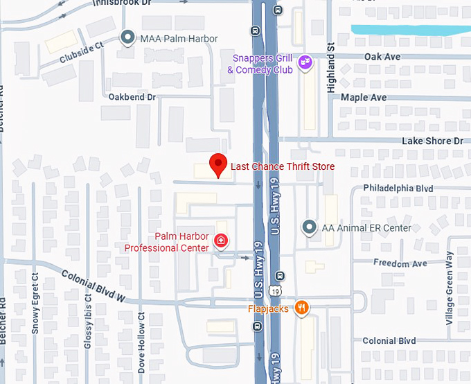 16. last chance thrift store map