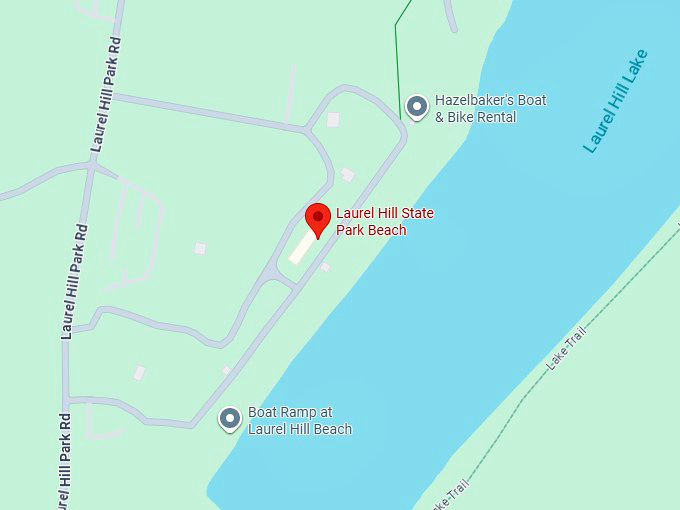 16. laurel hill state park beach map