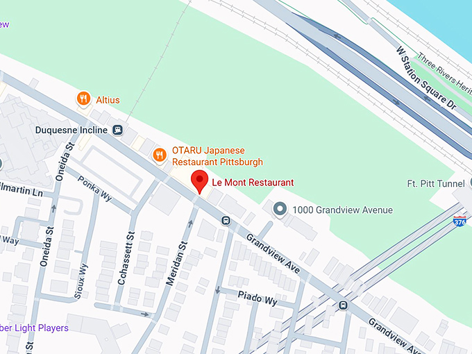 16. le mont restaurant map