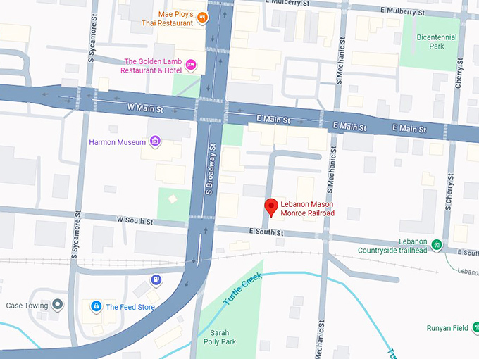 16. lebanon mason monroe railroad map