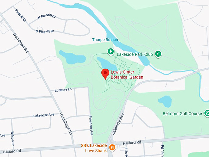 16. lewis ginter botanical garden map