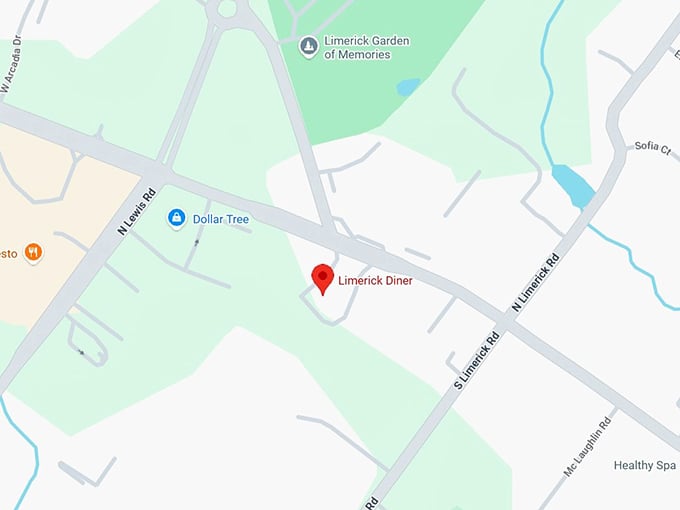 16. limerick diner map