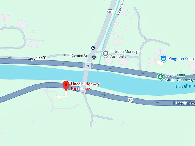 16. lincoln highway experience map