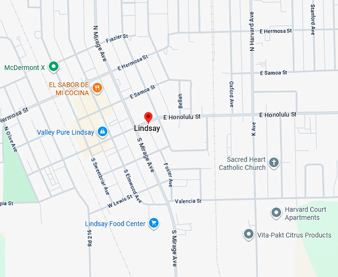 16. lindsay map