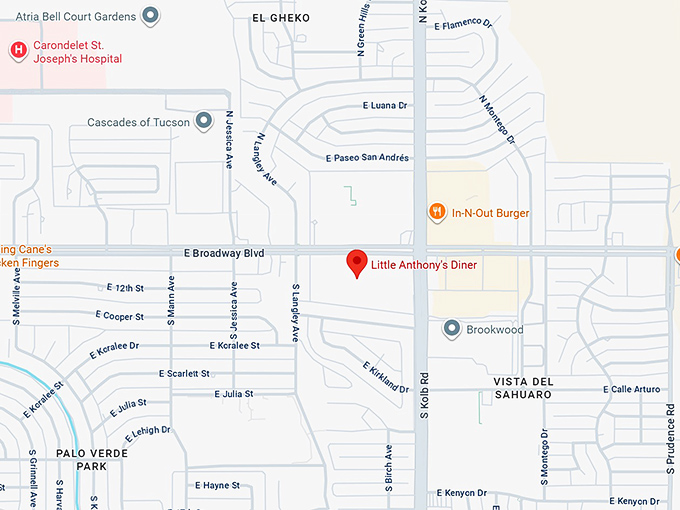 16. little anthony’s diner map