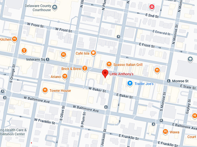 16. little anthony&rsquo;s map