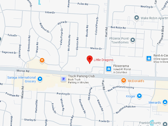 16. little dragons map