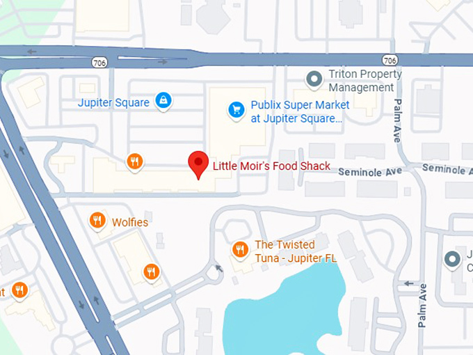 16. little moir's food shack map