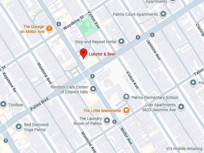 16. lobster & beer map