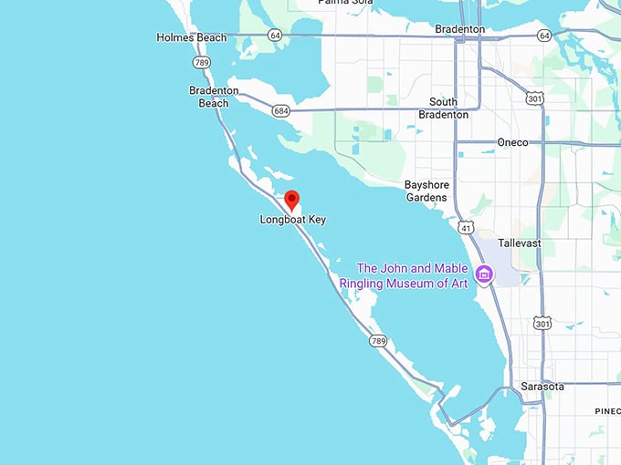 16. longboat key fl map
