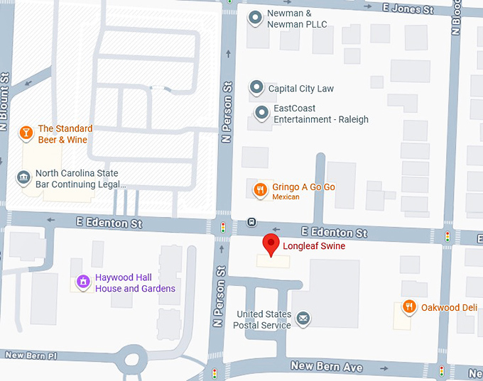 16. longleaf swine map
