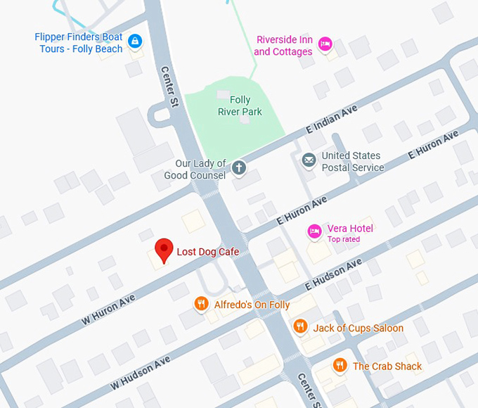 16. lost dog cafe map