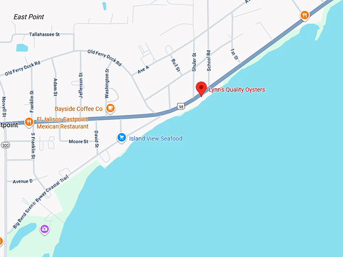 16. lynn&rsquo;s quality oysters map