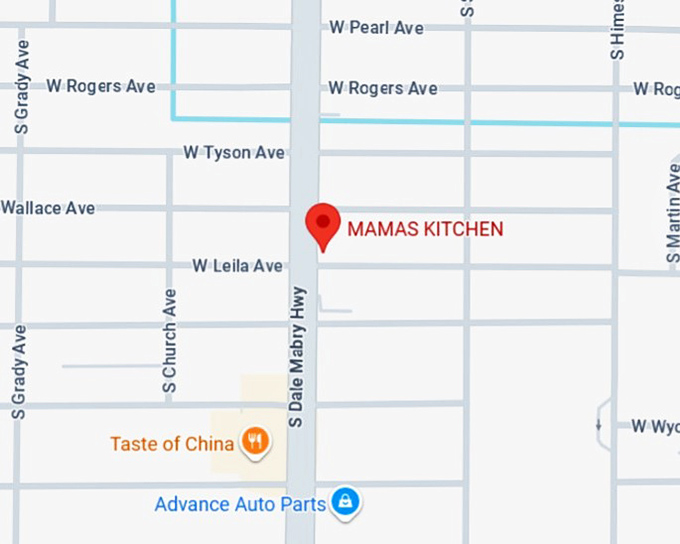 16. mamas kitchen (5524 s dale mabry hwy) map