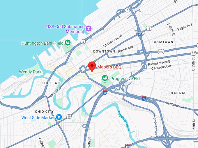 16. mabel&rsquo;s bbq map