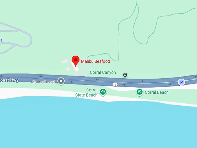 16. malibu seafood map