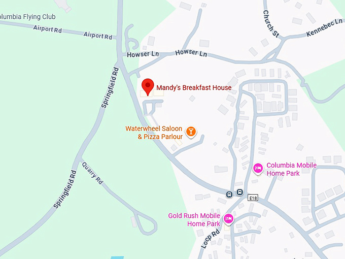 16. mandy's breakfast house map