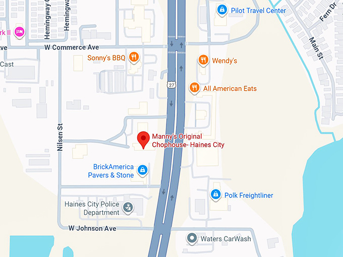 16. manny's original chophouse haines city map