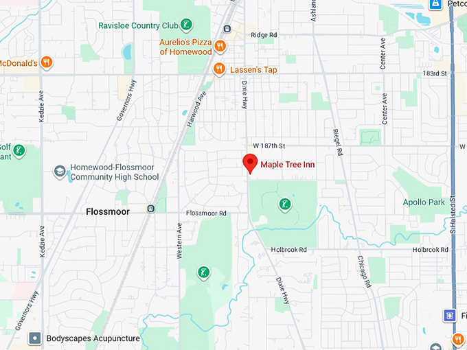 16. maple tree inn map