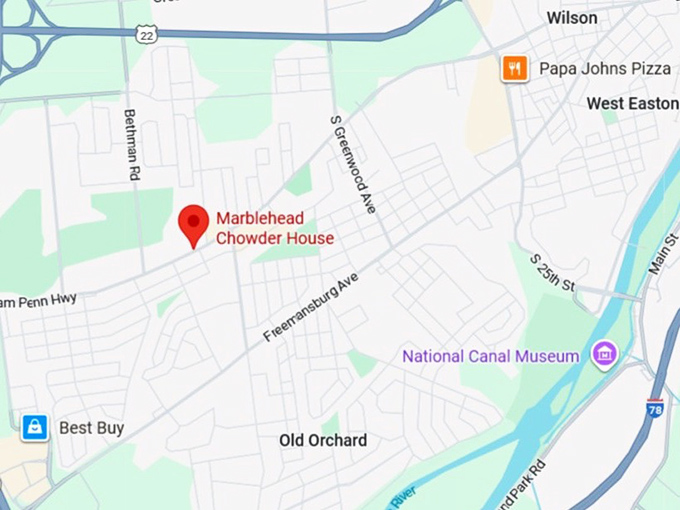 16. marblehead chowder house map