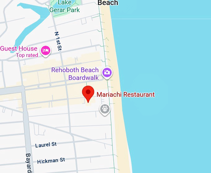 16. mariachi restaurant map