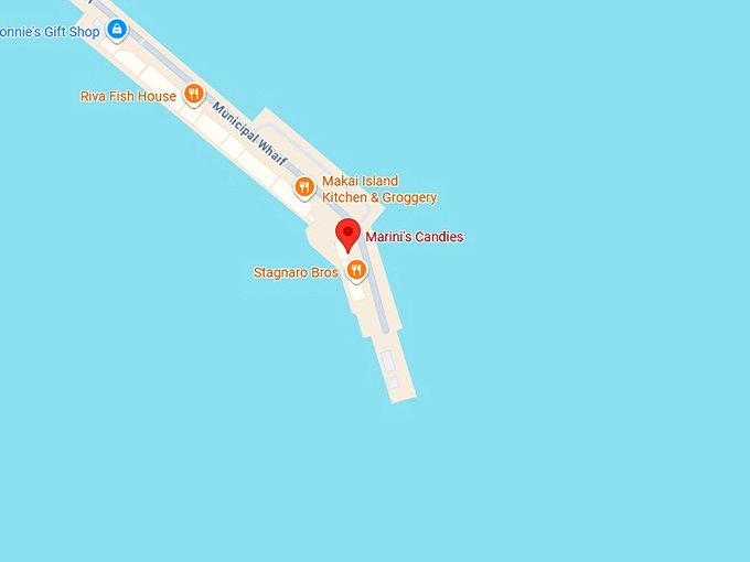 16. marini's candies map