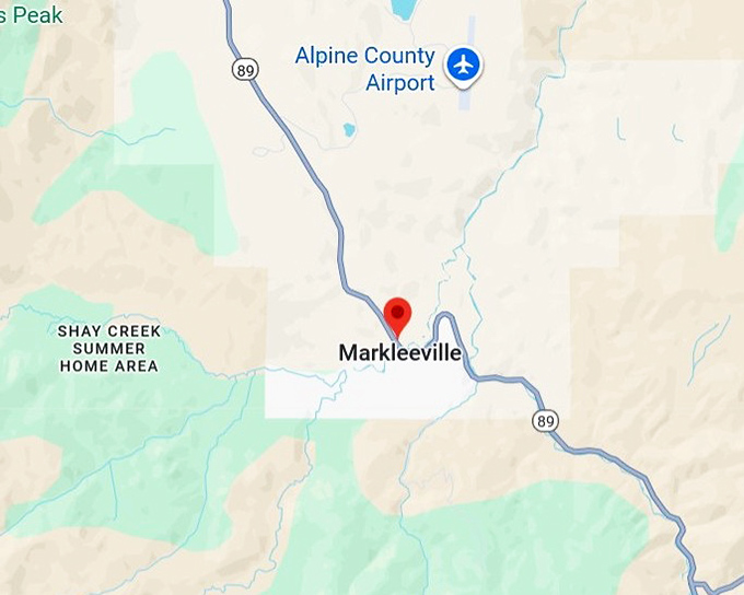 16. markleeville map