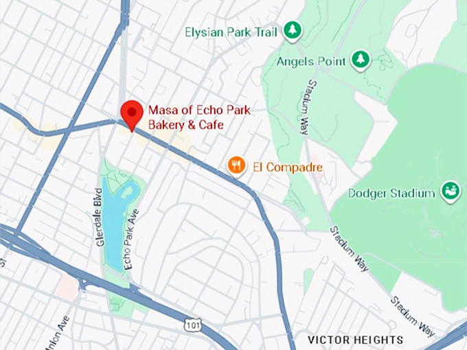 16. masa of echo park bakery & cafe map