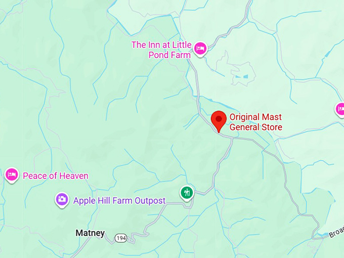 16. mast general store map
