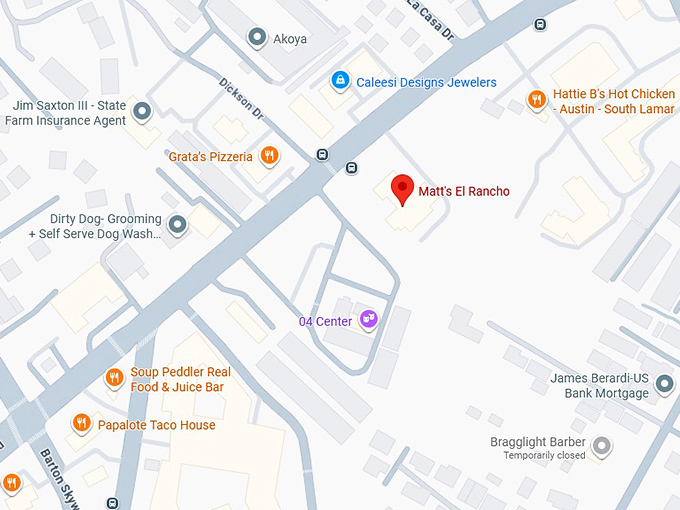 16. matt&rsquo;s el rancho map