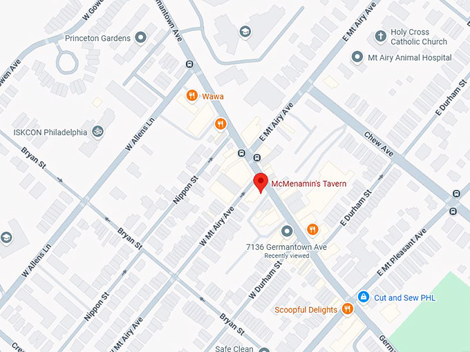 16. mcmenamin's tavern map