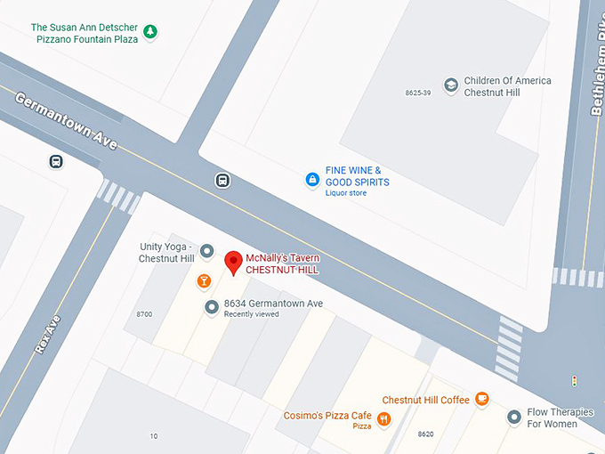 16. mcnally's tavern chestnut hill map
