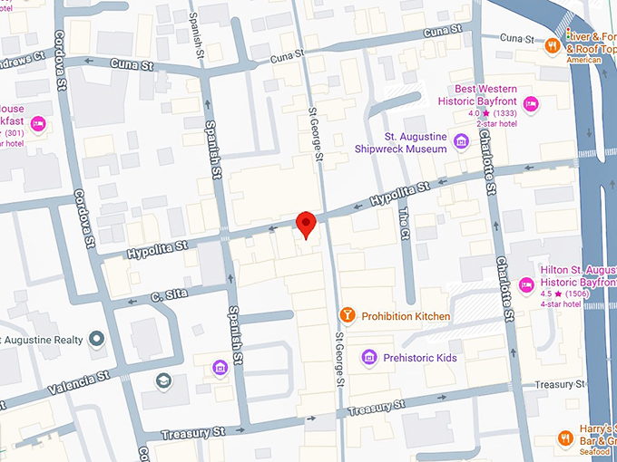 16. medieval torture museum map