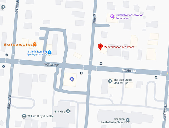 16. mediterranean tea room map